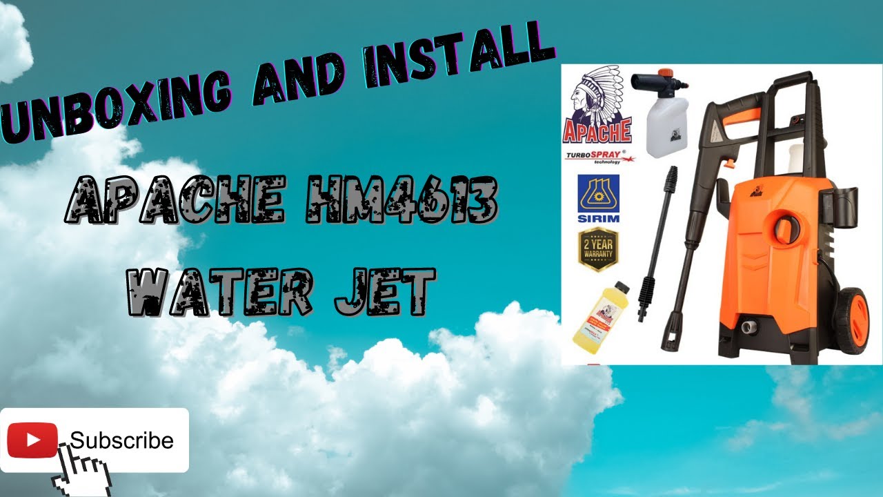 UNBOXING | INSTALLATION | REVIEW : WATER JET APACHE HM4613 - YouTube