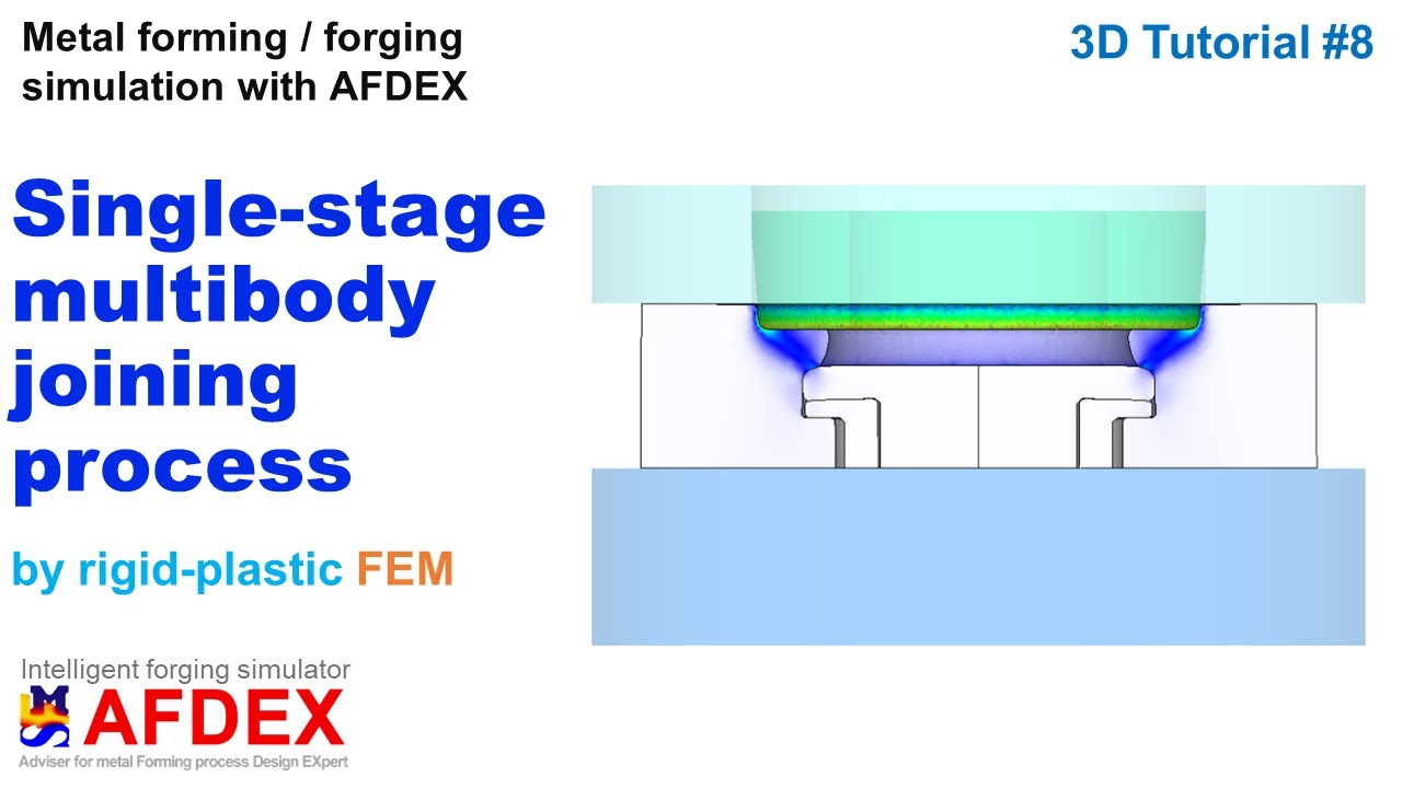 Multibody Cold Forging Process Simulation | #AFDEX 3D - YouTube