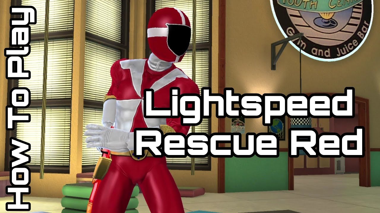 Carter Grayson, Lightspeed Rescue Red Ranger (How To Play) | Power ...