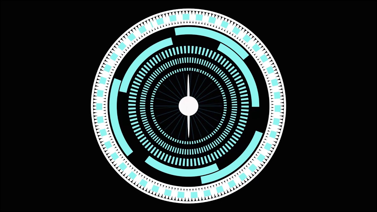 Sci Fi HUD Animation 2 - YouTube