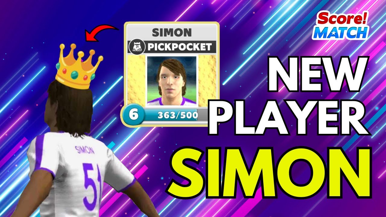 Simon Highlights - Score! Match New Player Gameplay - YouTube