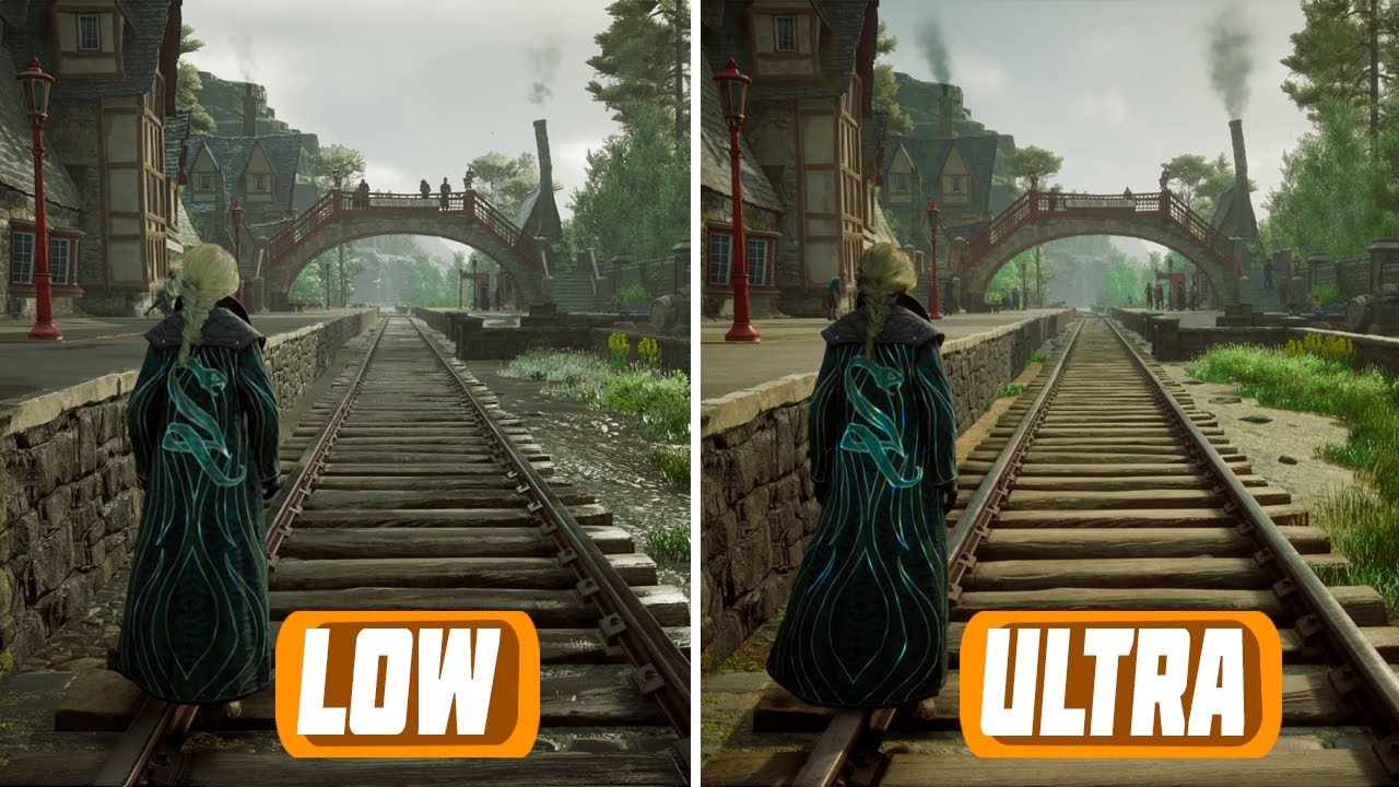 Hogwarts Legacy - Low vs Ultra Graphics Comparison - YouTube