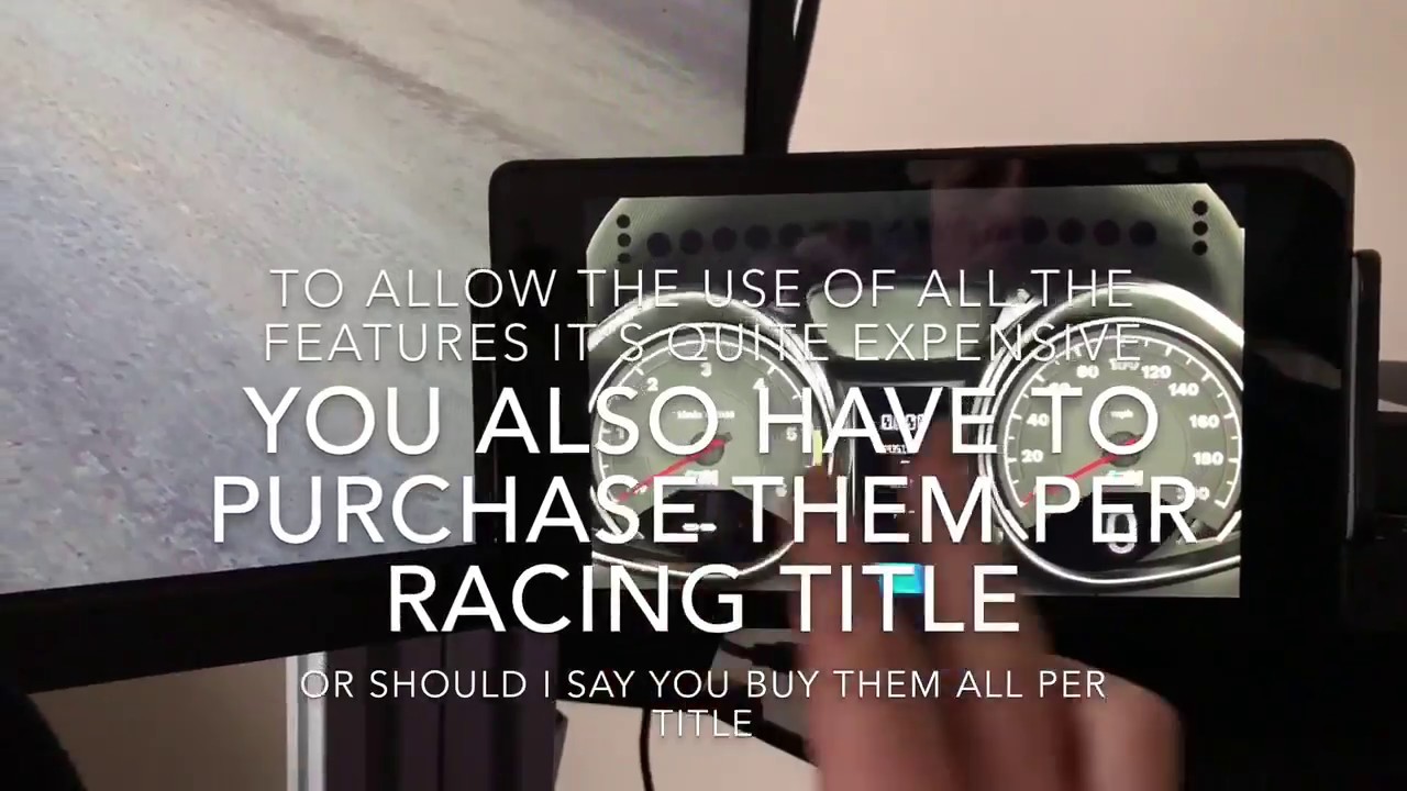 80/40 sim rig shelving plus the Sim dashboard app - YouTube