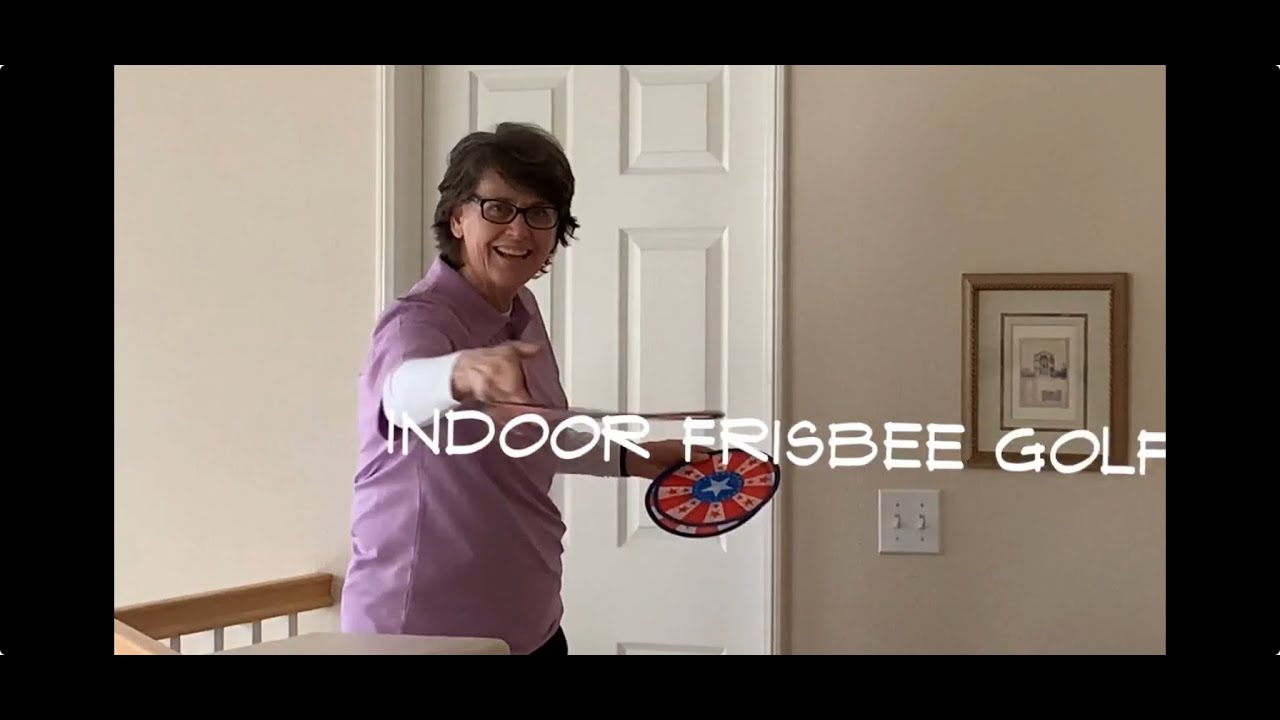 Indoor Frisbee Golf with Coach - YouTube