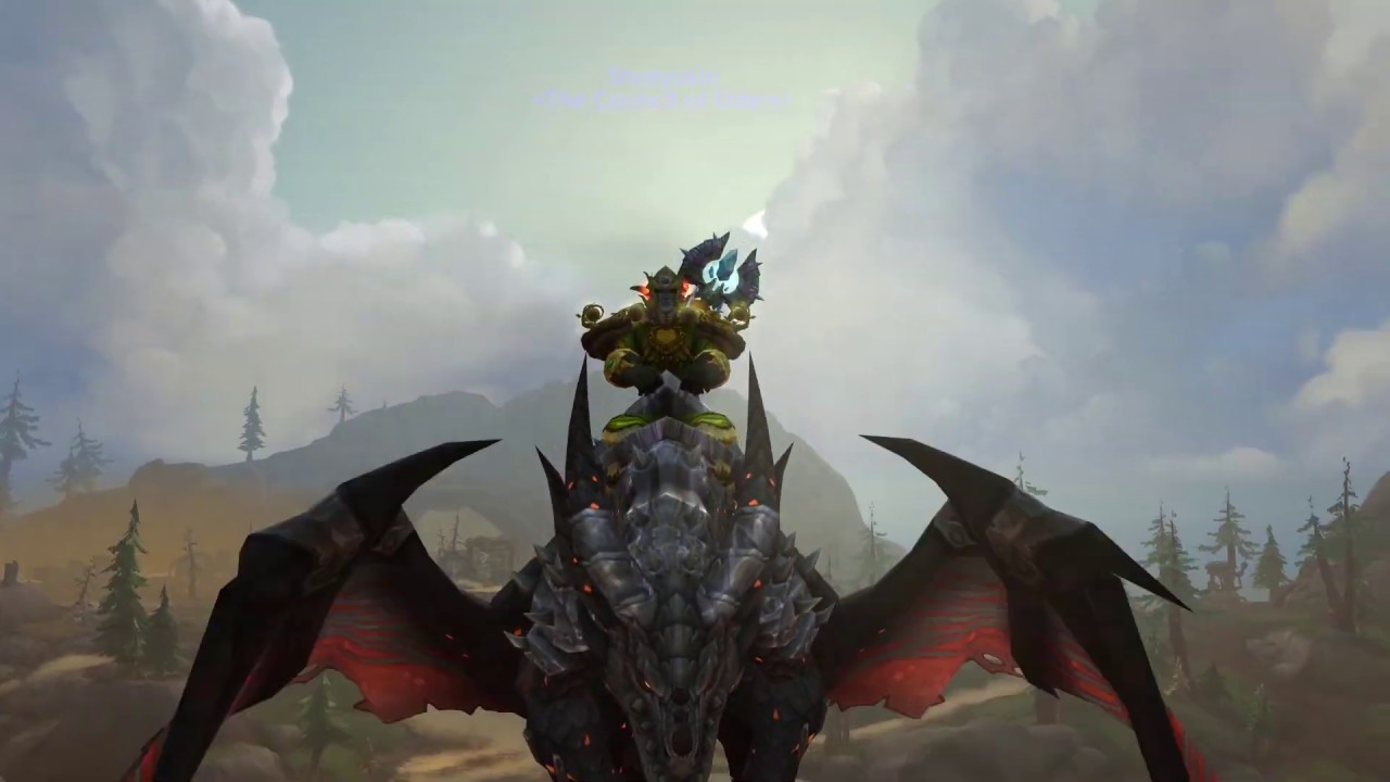 Obsidian Worldbreaker Mount - YouTube