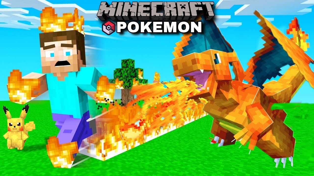 A NEW JOURNEY STARTED MINECRAFT POKEMON WORLD #1 - YouTube