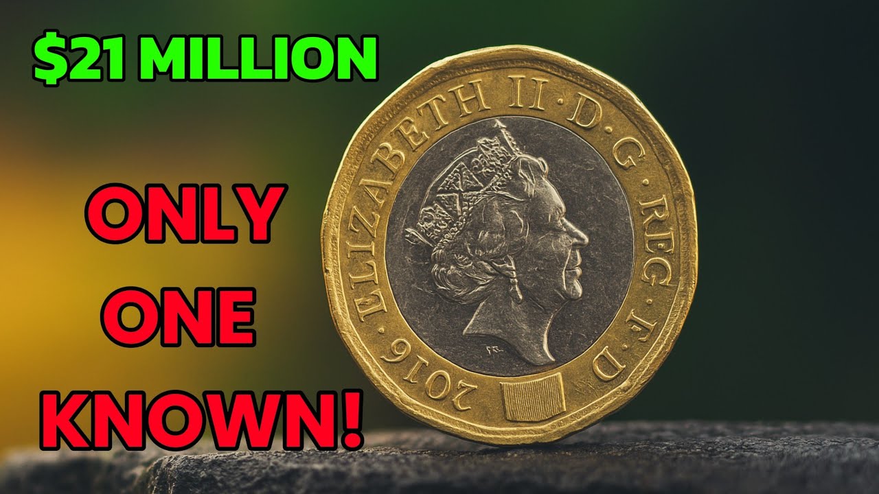 Rare 2016 One Pound Coin Worth BIG Money United Kingdom Valuable £1 ...