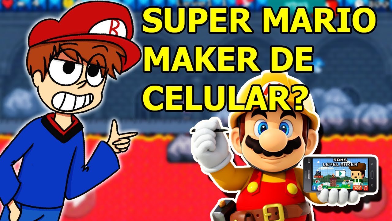 SUPER MARIO MAKER DE CELULAR? - Sam's Level Maker - YouTube