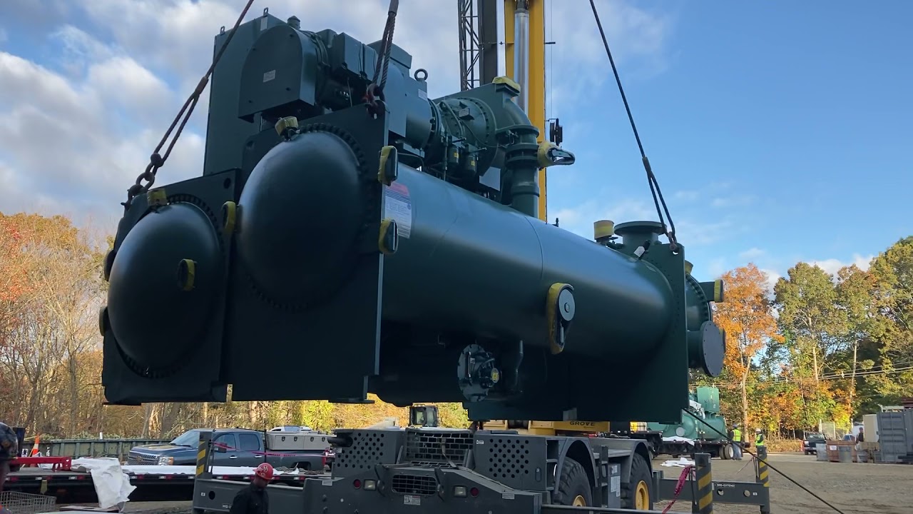 YORK 1000 ton Chiller - YouTube