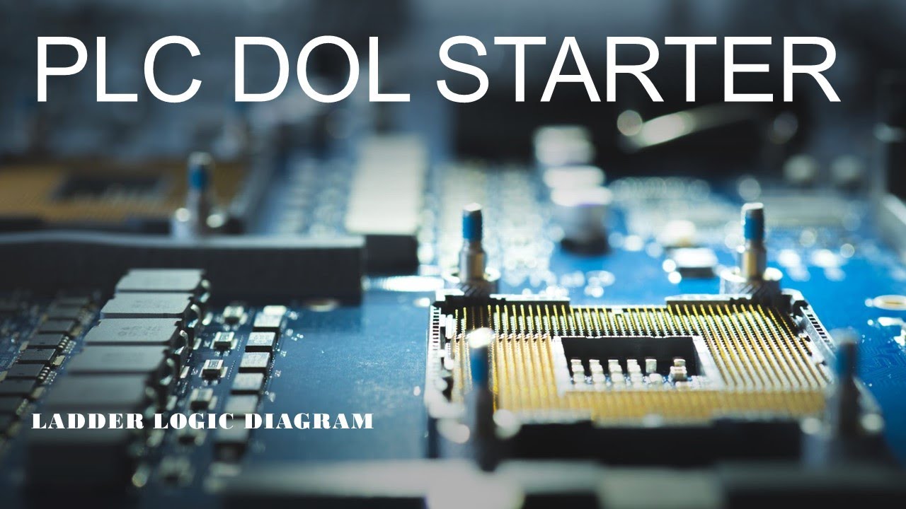PLC DOL STARTER PROGRAM - YouTube