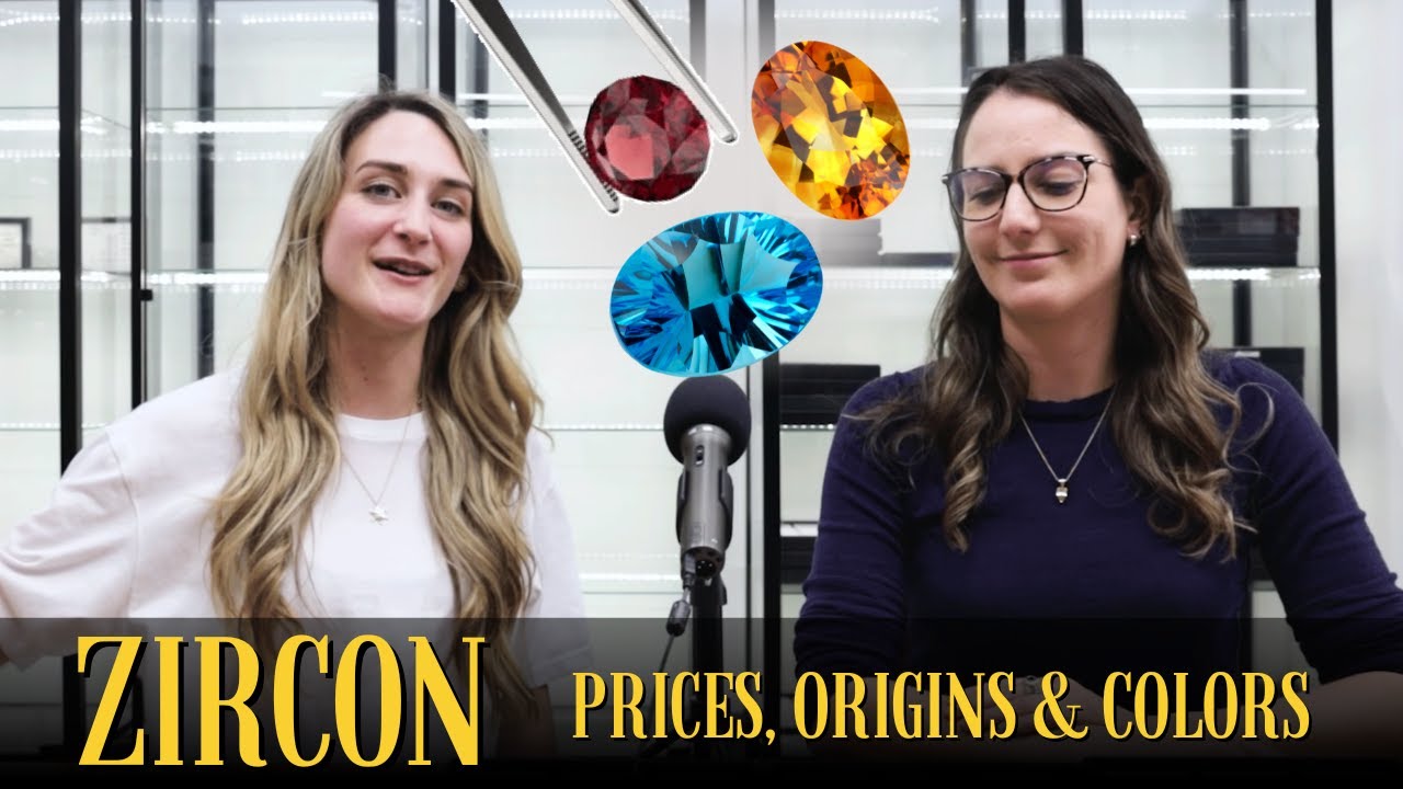 Zircon Gemstone: Prices, Colors, Zircon VS Cubic Zirconia - YouTube