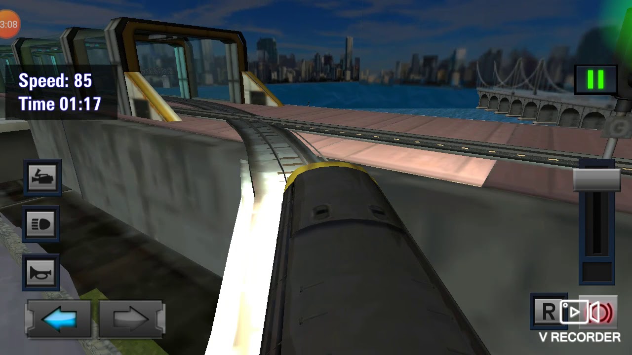 Gameplay of Bullet Train Driving Simulator : Train driving simulator ...