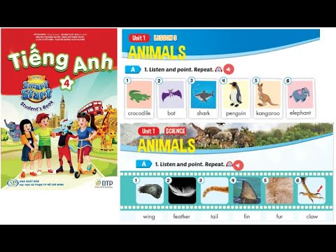 TIẾNG ANH LỚP 4. UNIT 1. ANIMALS (Lesson 3, 4, 5) || I-learn Smart ...