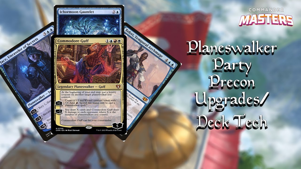 Commodore Buff | Planeswalker Party Precon Upgrades | Commodore Guff ...