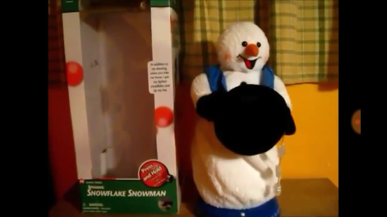 2 song Spinning snowflake snowman but 2 people are screaming each song ...