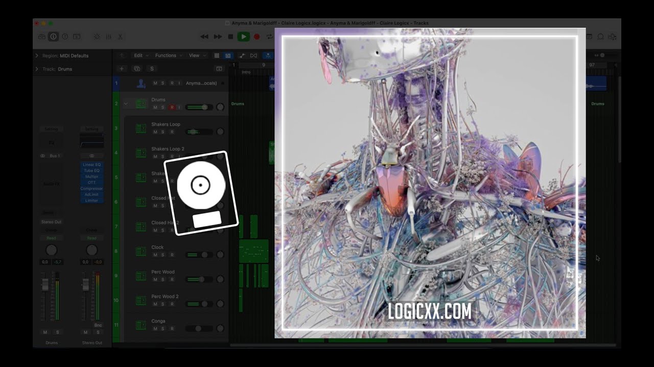 Anyma & Marigoldff - Claire Logic Pro Remake - YouTube