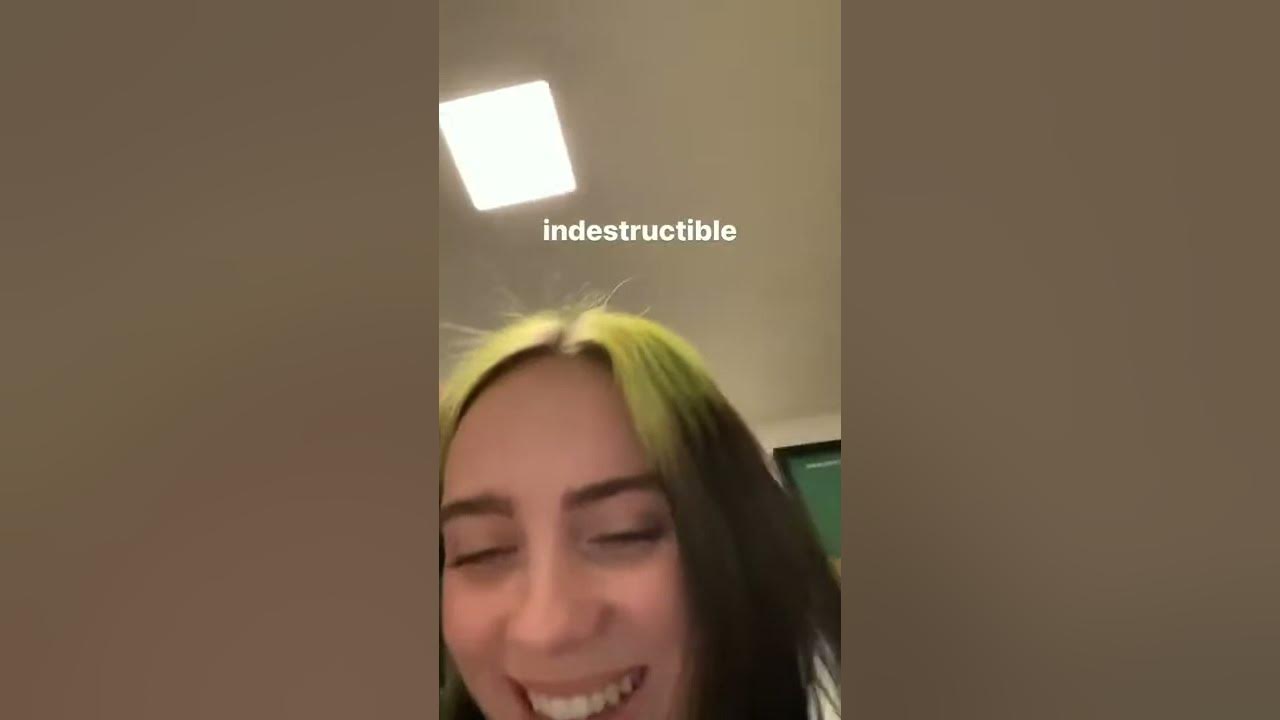 Billie Eilish Slapping Her Titties On Her Instagram Story Youtube