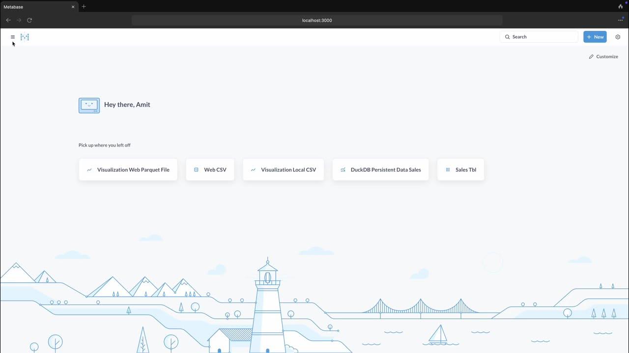 Metabase+DuckDB (Web Database): Metabase Attach & Visualize DuckDB ( Web Database) via DuckDB ...