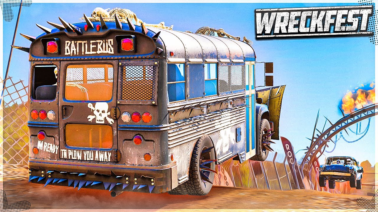 Получил Золото в WreckHell! Коплю на Battle Bus в Врекфест! - Wreckfest ...