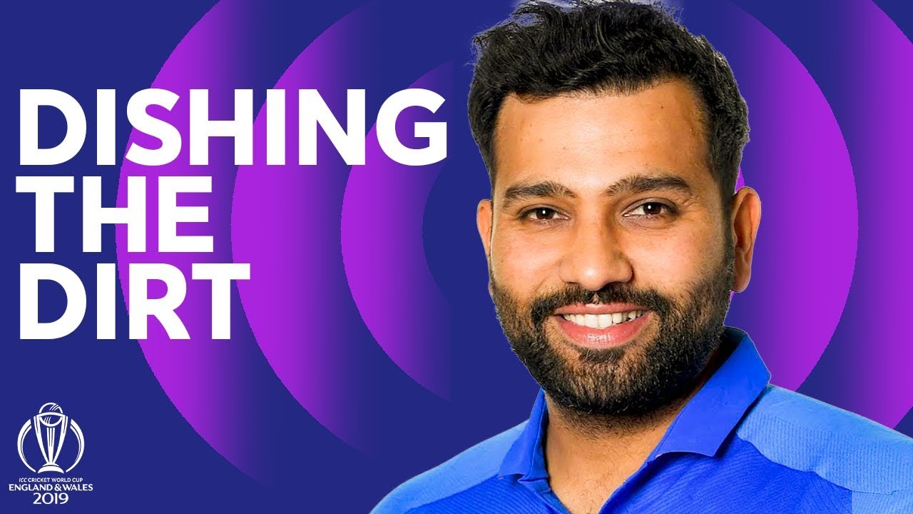 The Hitman dishes the dirt on his teammates! | ICC Cricket World Cup ...