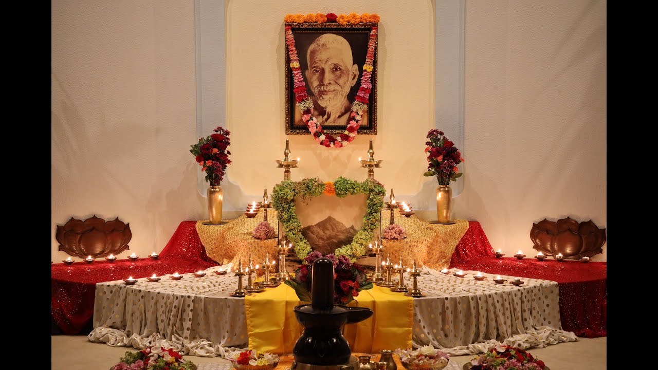 2023 Sri Ramana’s Arrival at Arunachala celebration at SAT Temple - YouTube