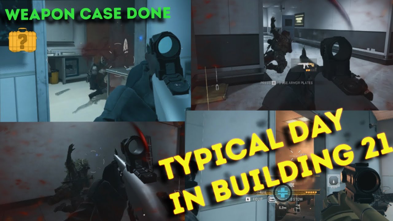 Typical day in Building 21 DMZ, Call of Duty Warzone 2 successful exfil ...