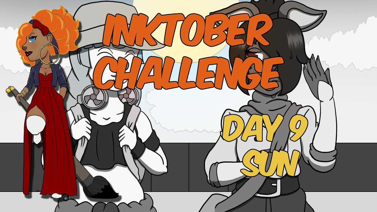 Inktober 2024 Day 9 Sun (Art Challenge) - YouTube