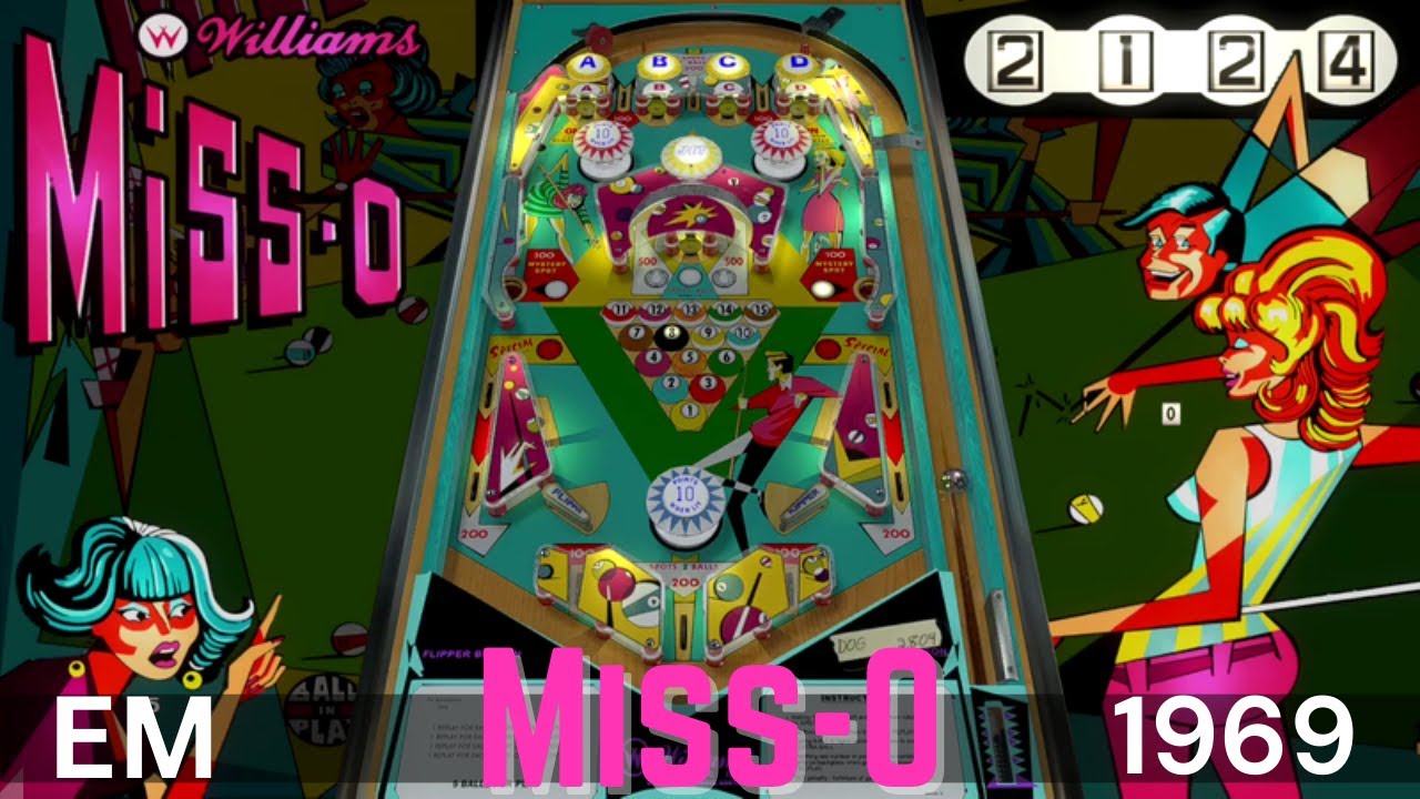 Miss-O VPX (Williams, 1969) v2.0 - YouTube