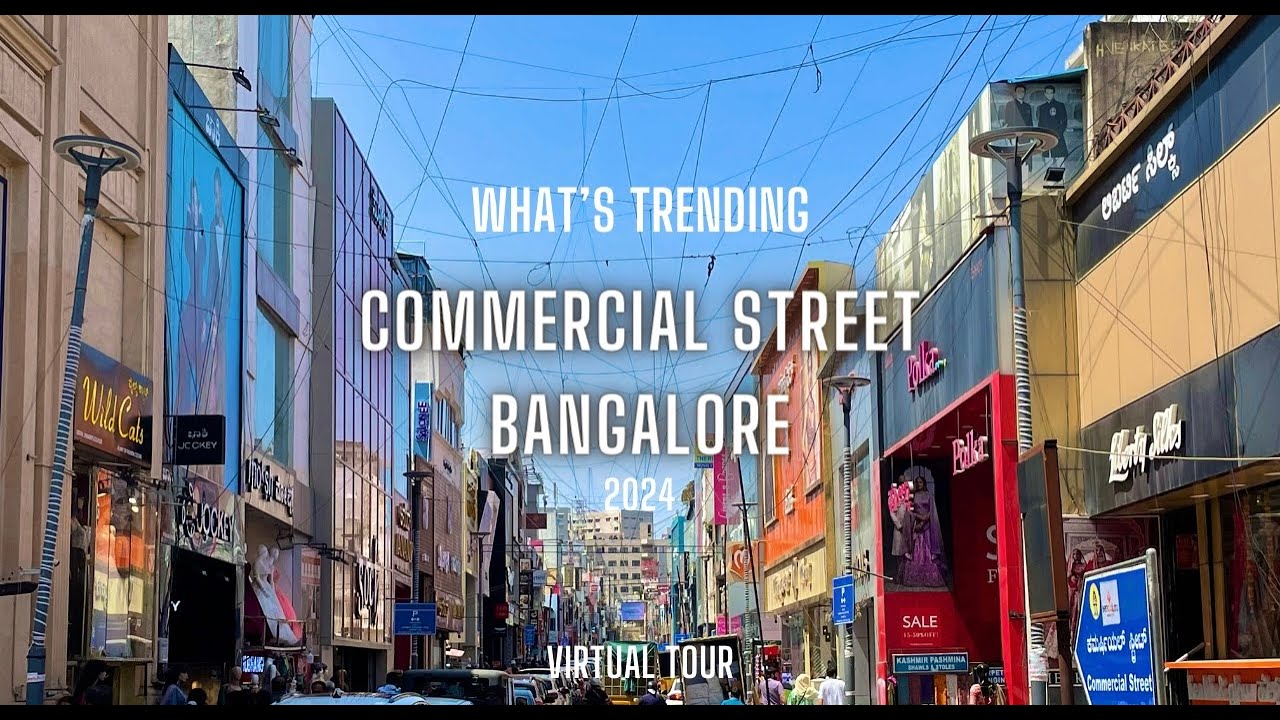 Commercial Street Bangalore | Bangalore Shopping | Bangalore Vlogs ...