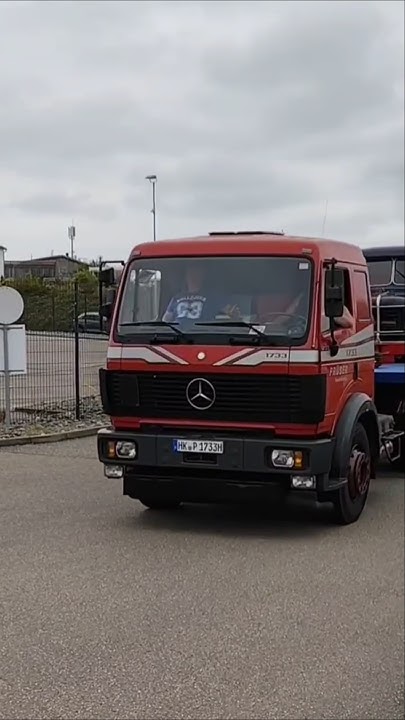 Mercedes Benz MK - SK 1733 @ Nutzfahrzeug Veteranen Treffen Autohof Wörnitz 2024 - YouTube
