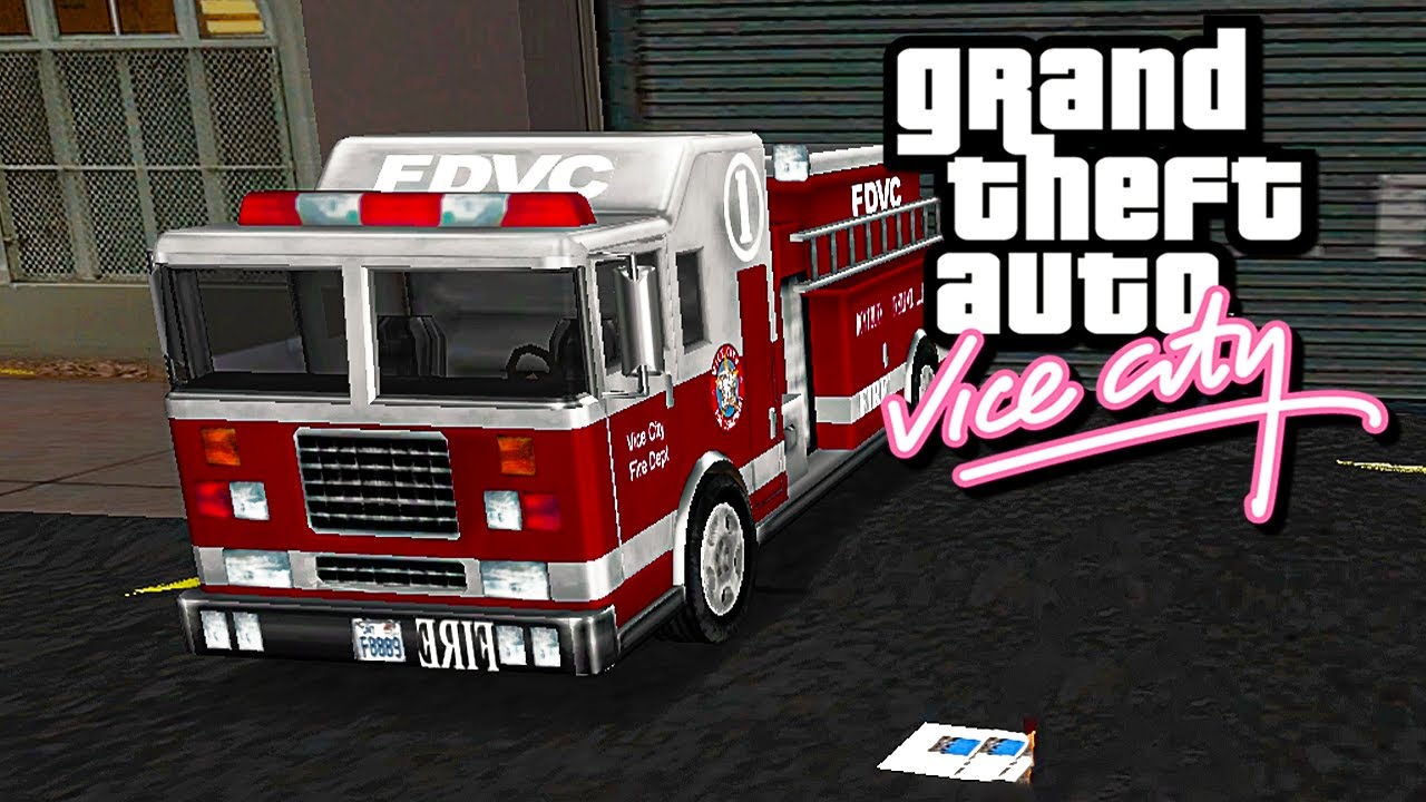 GTA Vice City (Classic) - Side Mission - Firefighter [12 Levels] - YouTube