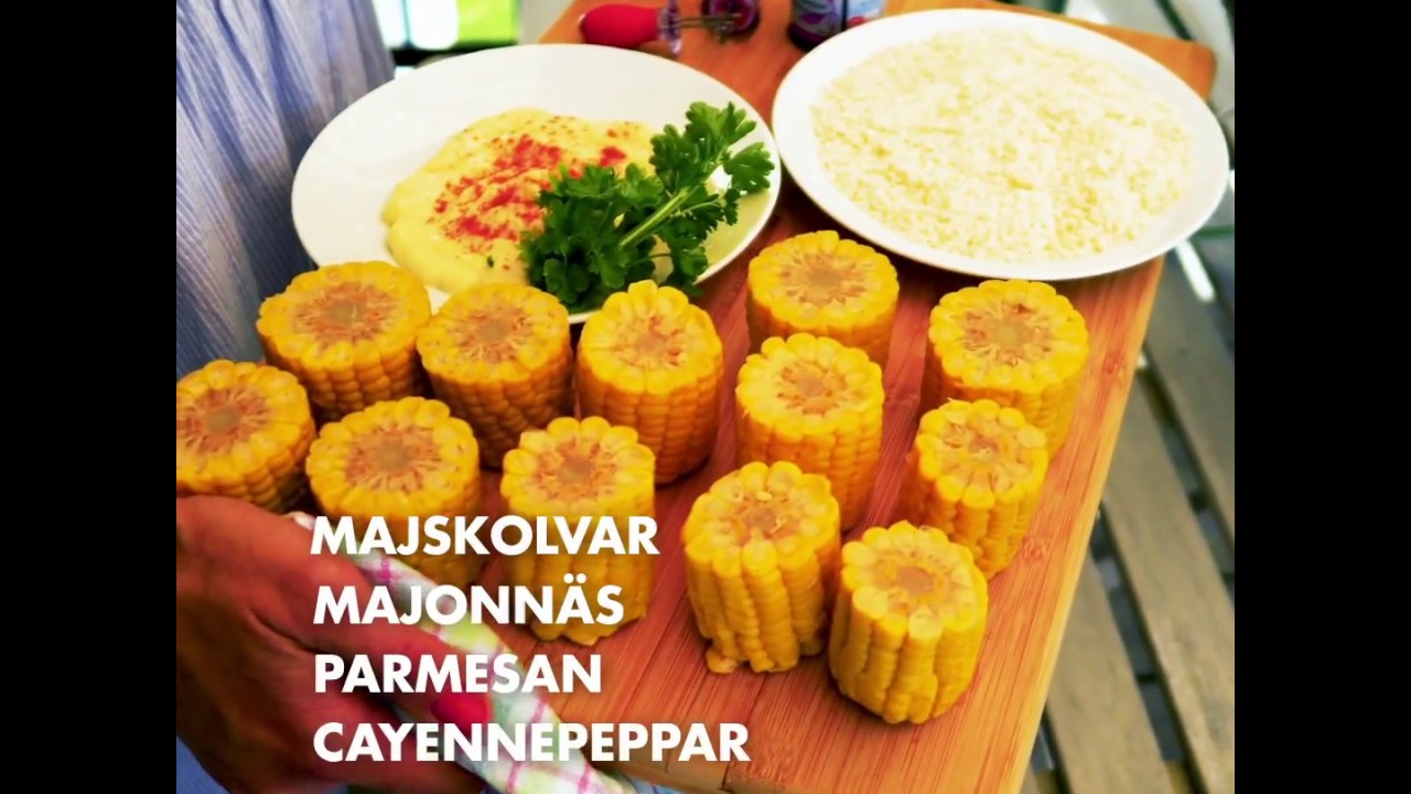 Recept: Majskolv deluxe - YouTube