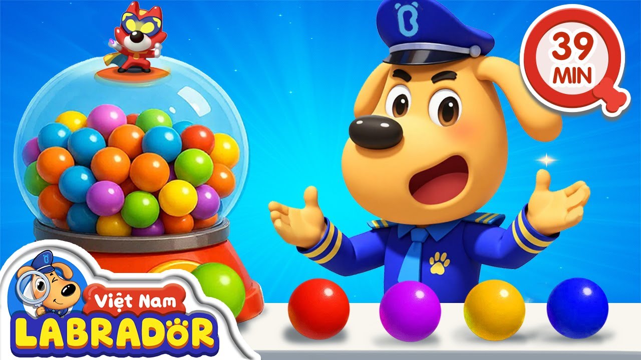 🧹Thử thách việc nhà của Dodo | Máy kẹo nổ | Hoạt hình thiếu nhi 👮 Cảnh sát trưởng Labrador ...