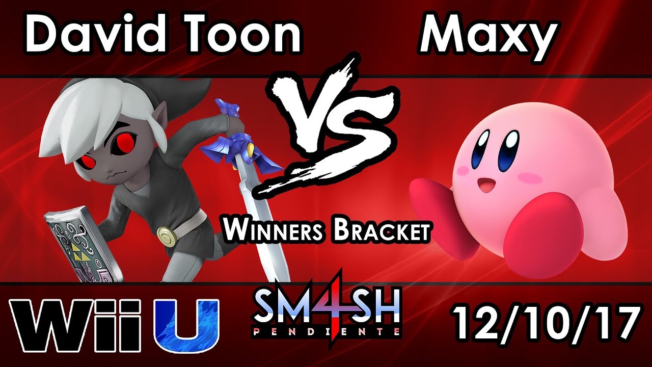 SP103 | David Toon (Toon Link) Vs. Maxy (Kirby) - - Smash 4 - YouTube