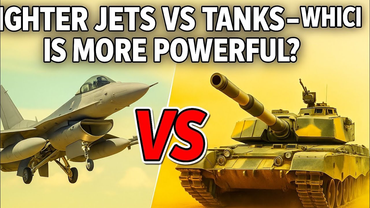 FIGHTER JETS VS TANKS - WHICH IS MORE POWERFUL? - YouTube