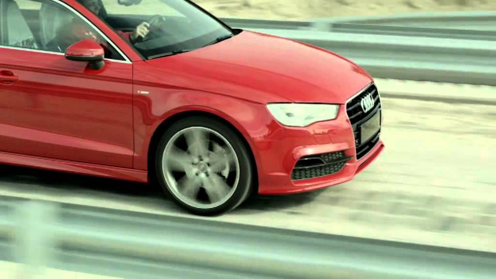 Audi A3 Limousine am Testtrack in Györ - YouTube