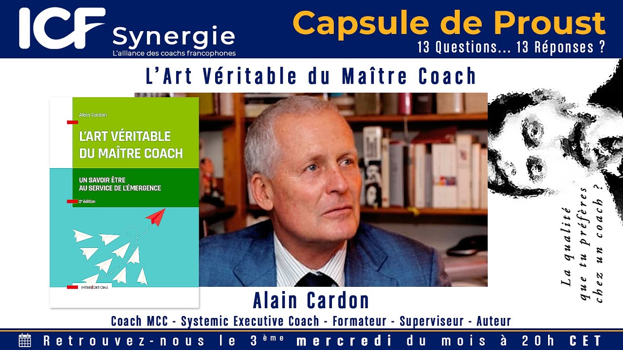Capsule de Proust d'Alain Cardon - L'Art Véritable du Maître Coach ...
