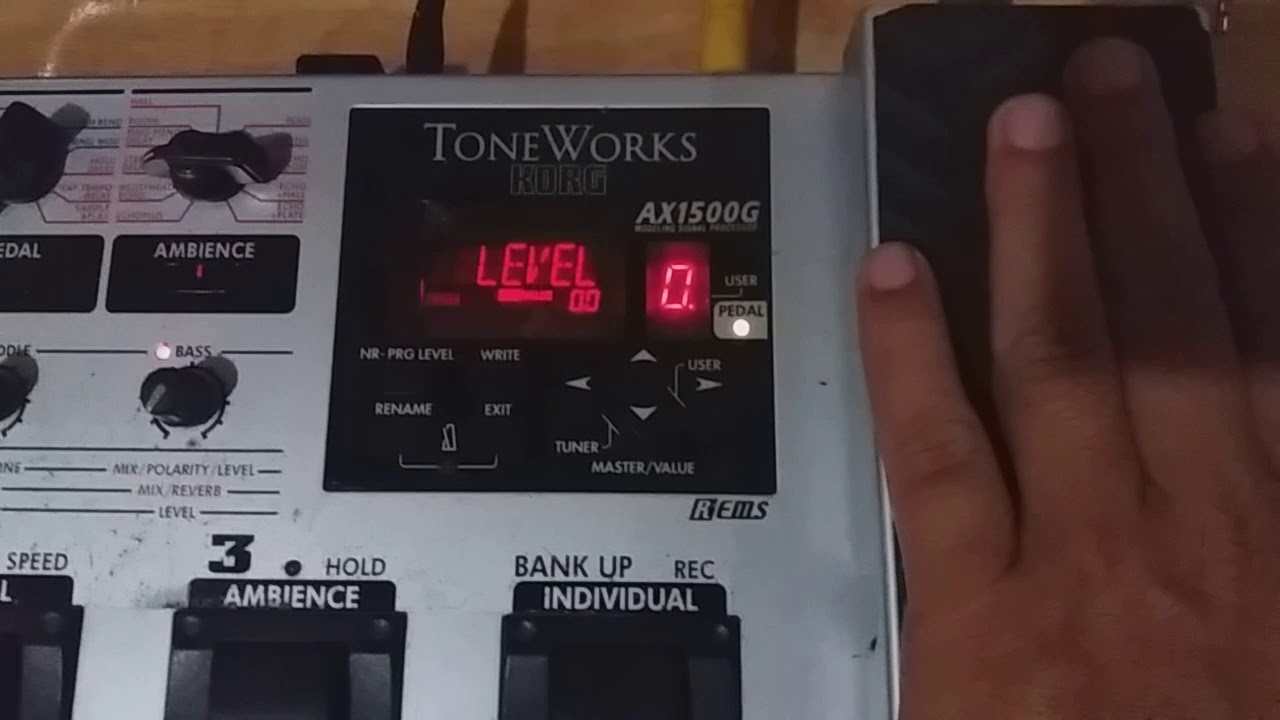 Setting Korg AX 1500 Dangdut (clean) - YouTube