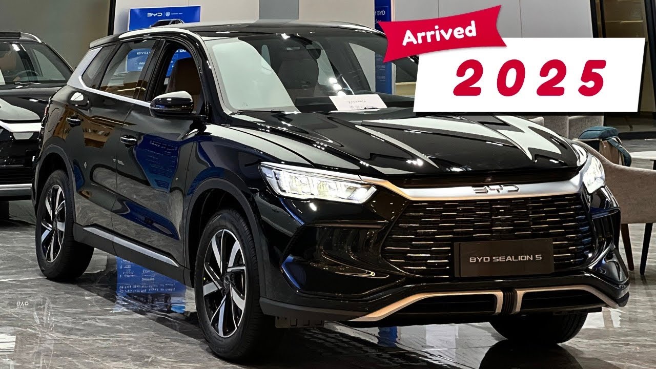 2025 BYD: SEALION 5 Black Color - New SEALION 5, DM-i A/T RWD | In ...