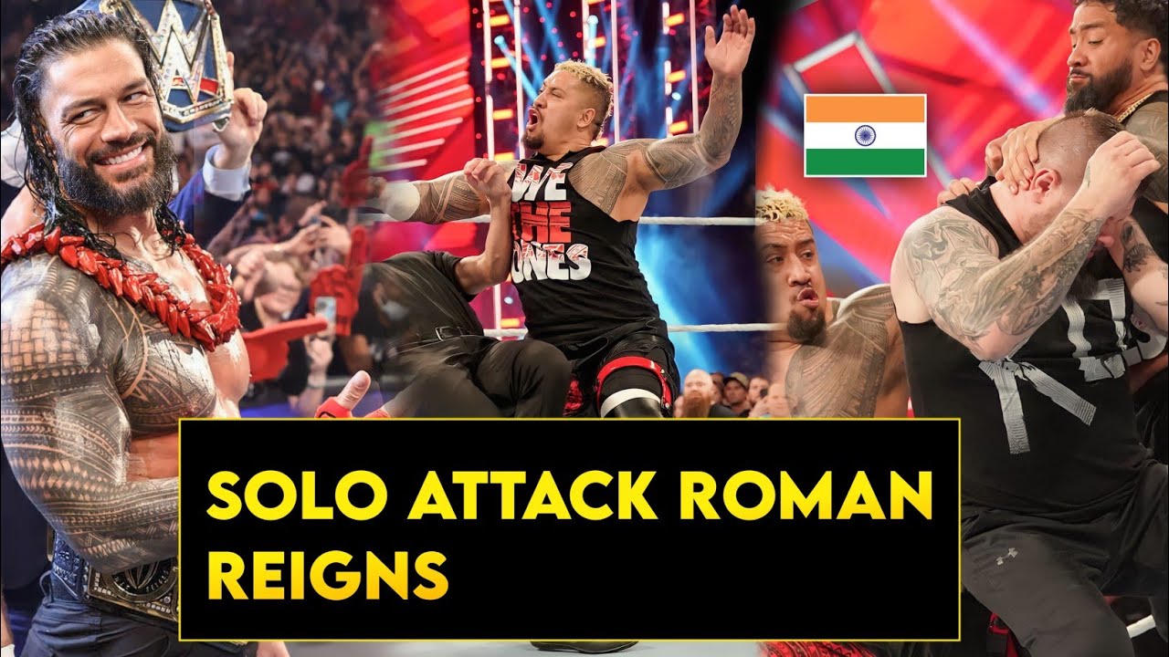 Solo Sikoa against Roman Reigns!😨, Solo Sikoa Angry On Bloodline!😠 ...