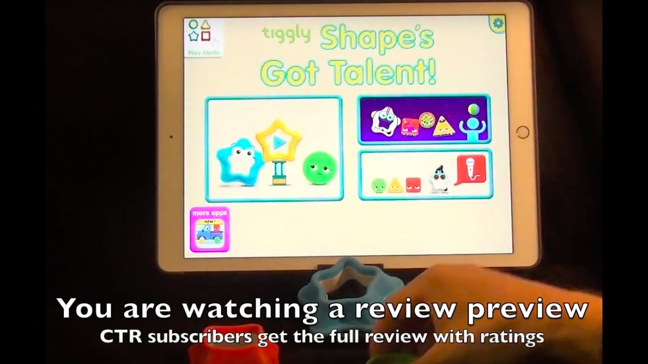 Review Preview: Tiggly Shapes Got Talent! - YouTube