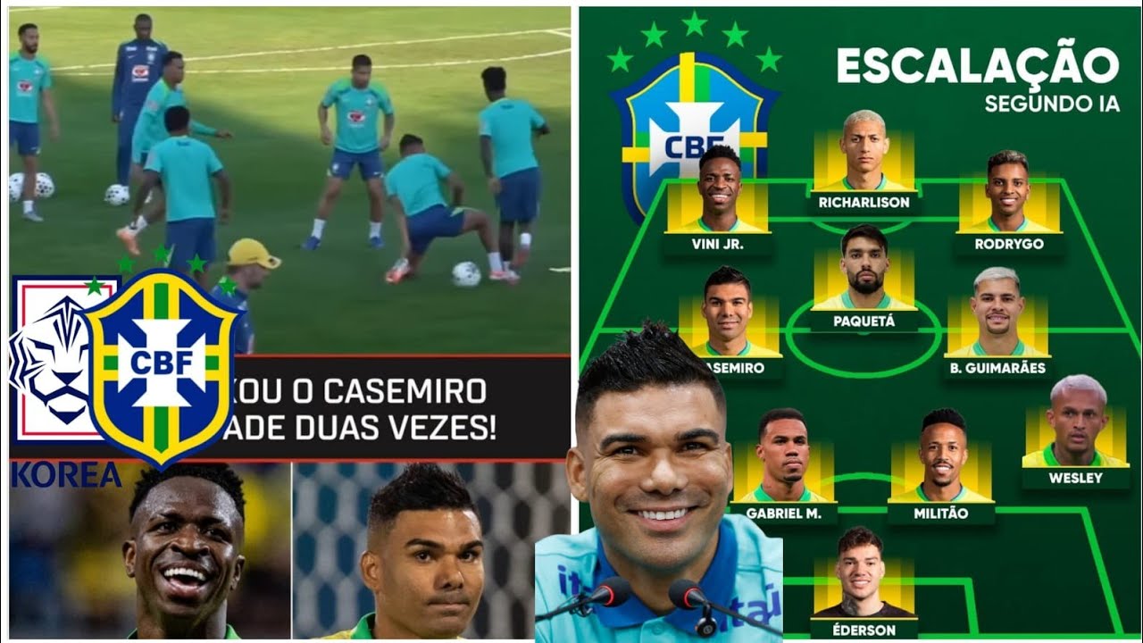 Vinicuis jr manke kase senti casemiro. Fòmasyon ofisyel ou prodad ...