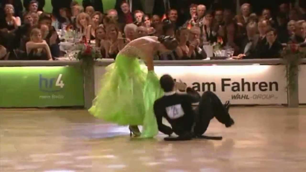 Ballroom Dance Quickstep Disaster - YouTube