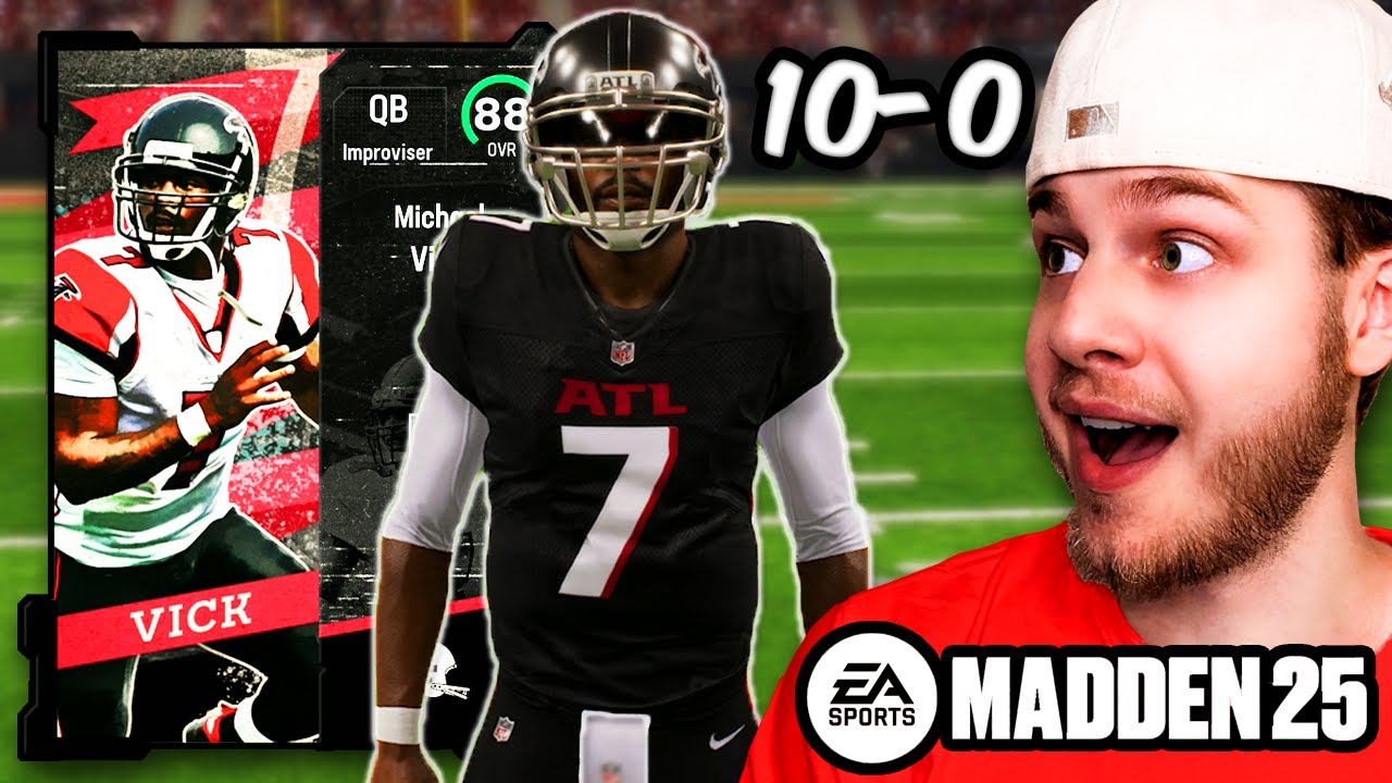 Can *NEW* QB1 Mike Vick Go 10-0 In MUT Gauntlet? Madden NFL 25 - YouTube