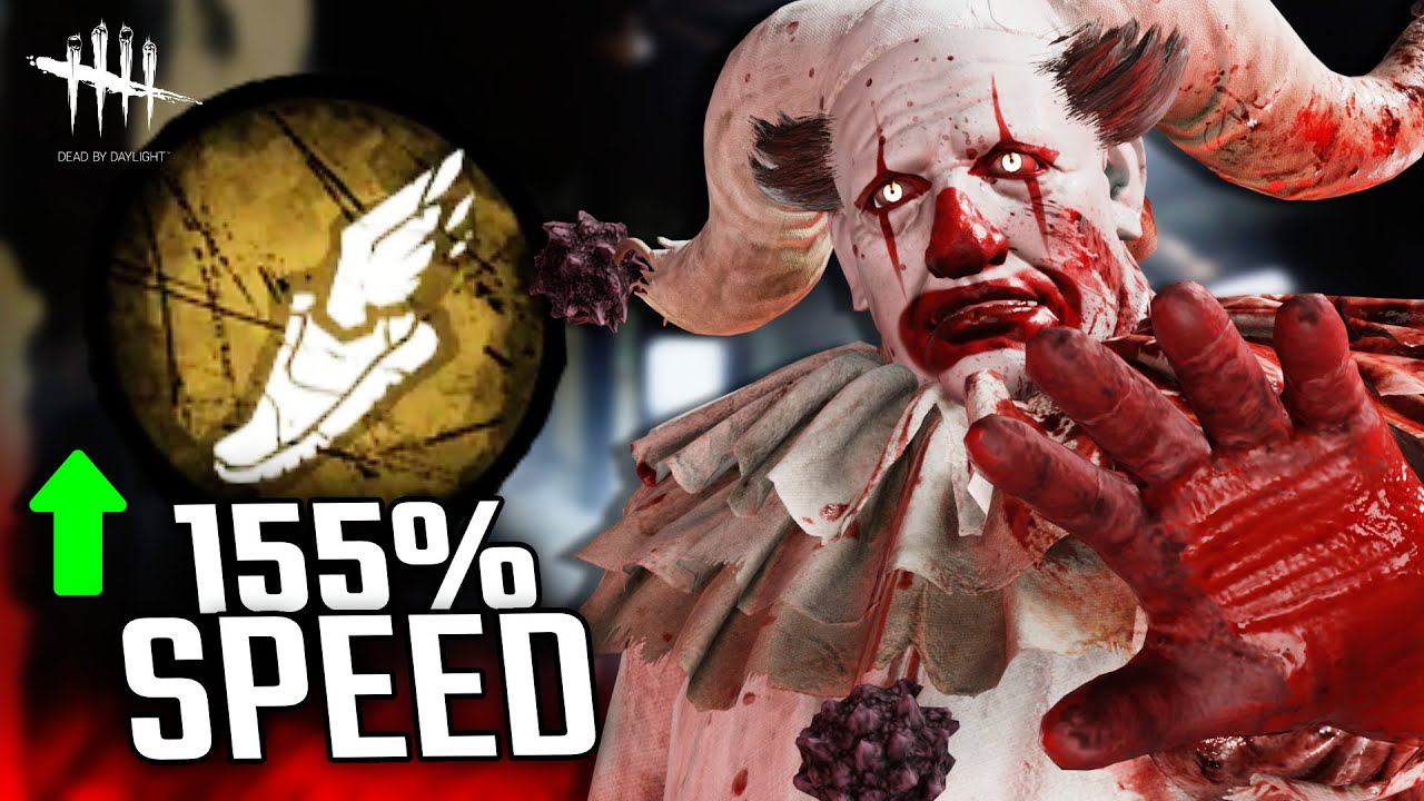 155% Speed Clown is Insane - Dead by Daylight - YouTube