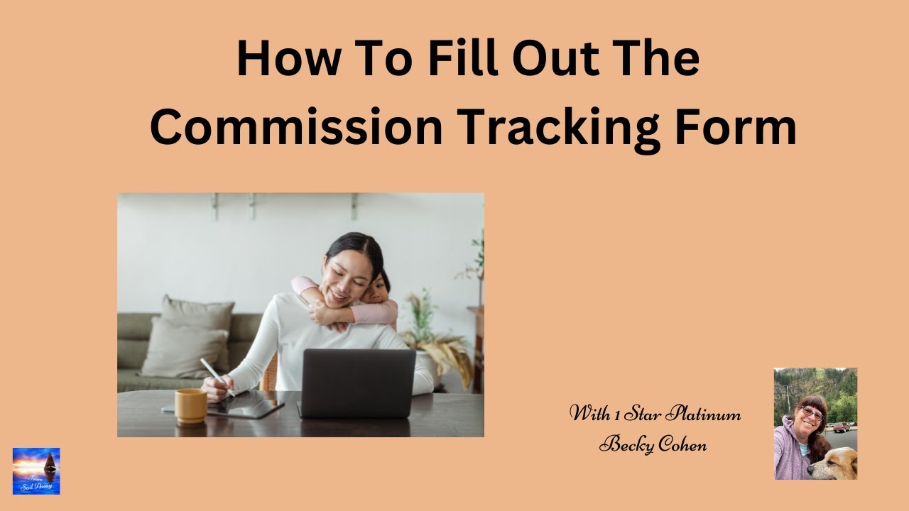 How to Fill Out The Commission Tracking Form - YouTube