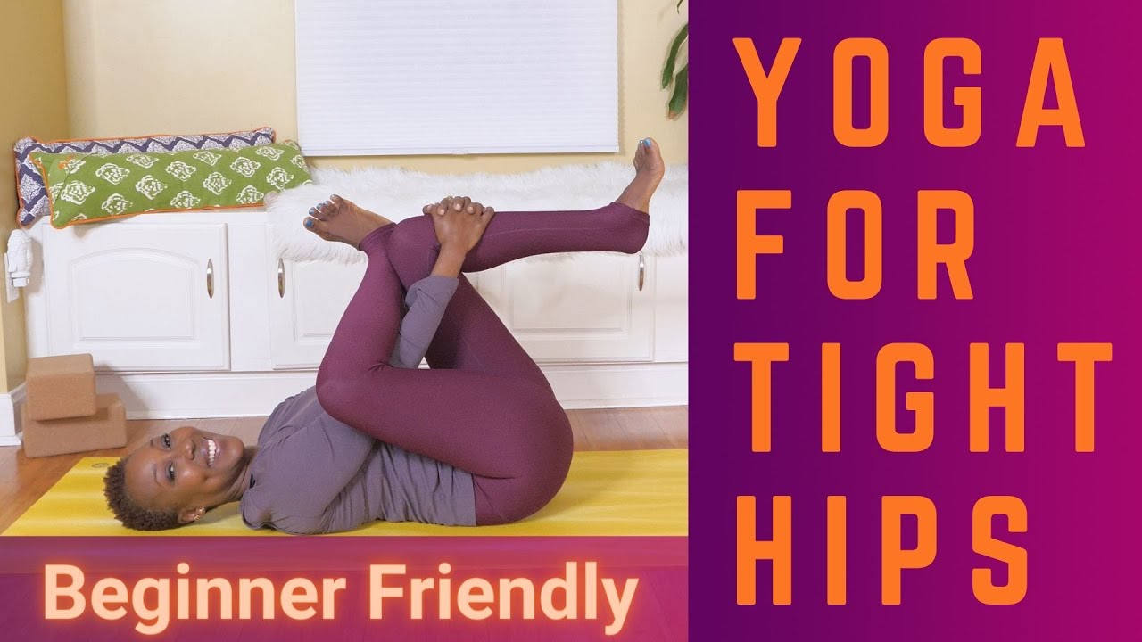 YOGA FOR TIGHT HIPS - SOL GLO YOGA W/JATRINE - YouTube