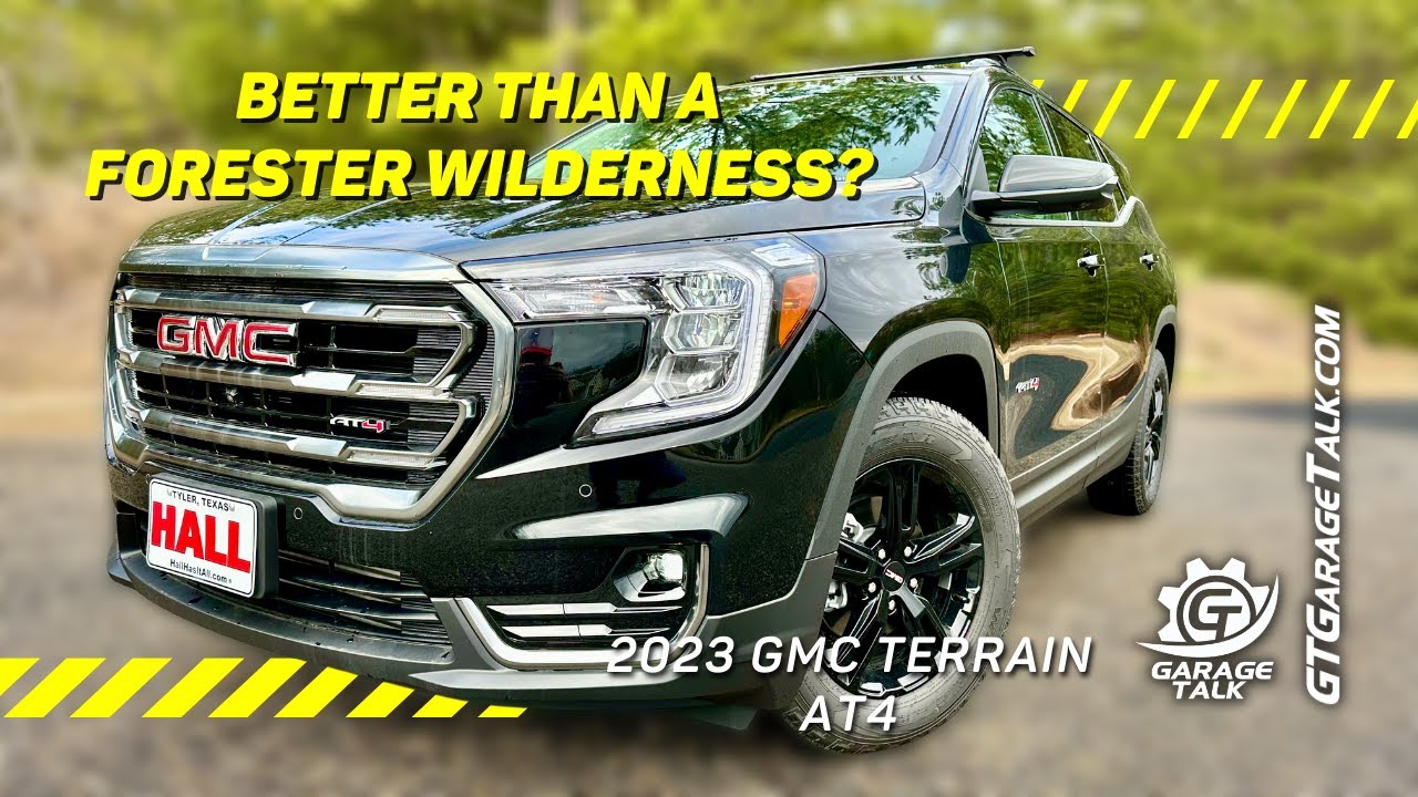 2023 GMC Terrain AT4: Better Than a Subaru Forrester Wilderness? - YouTube