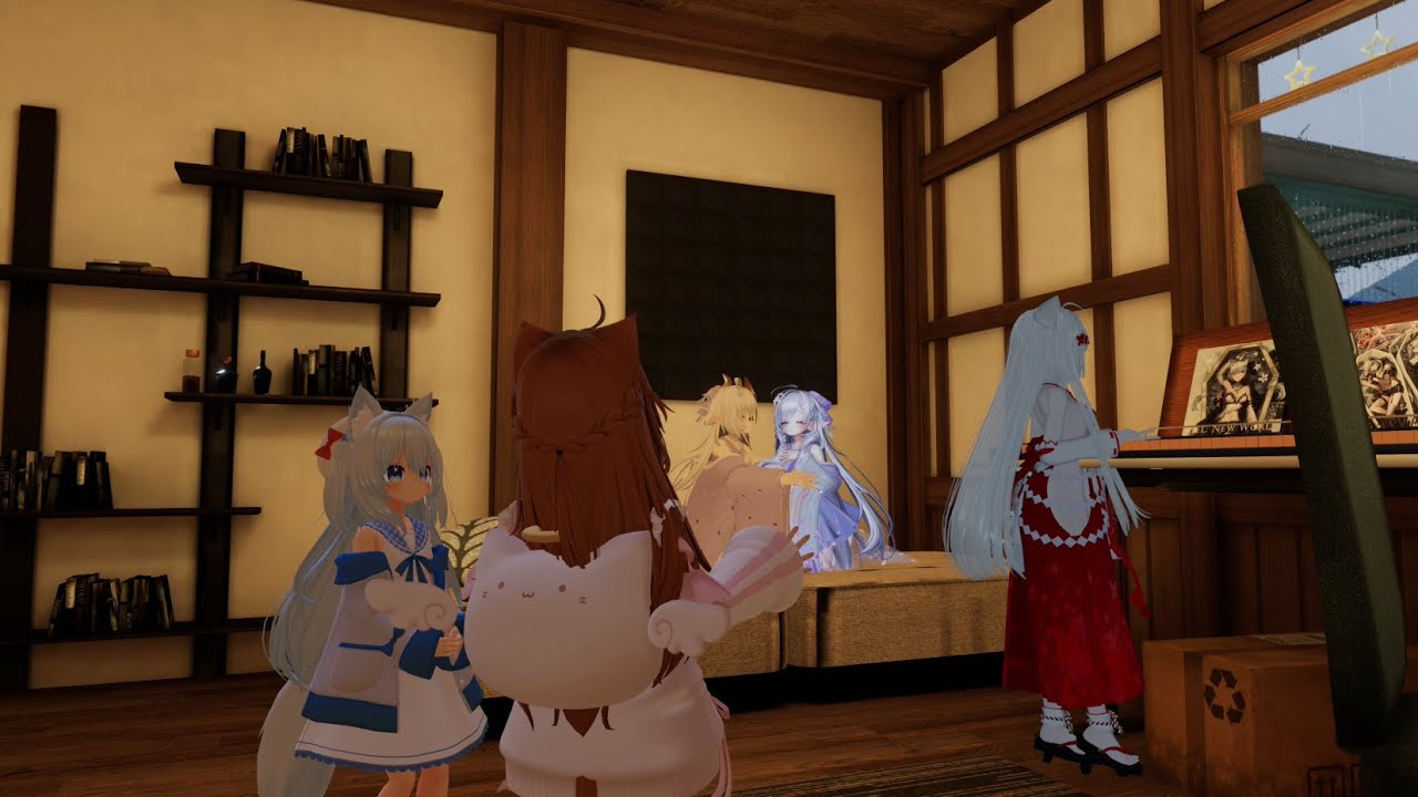 [二次元] Shinano しなの (Younger)【4K UHD】VRChat 祀られたEnshrined - YouTube