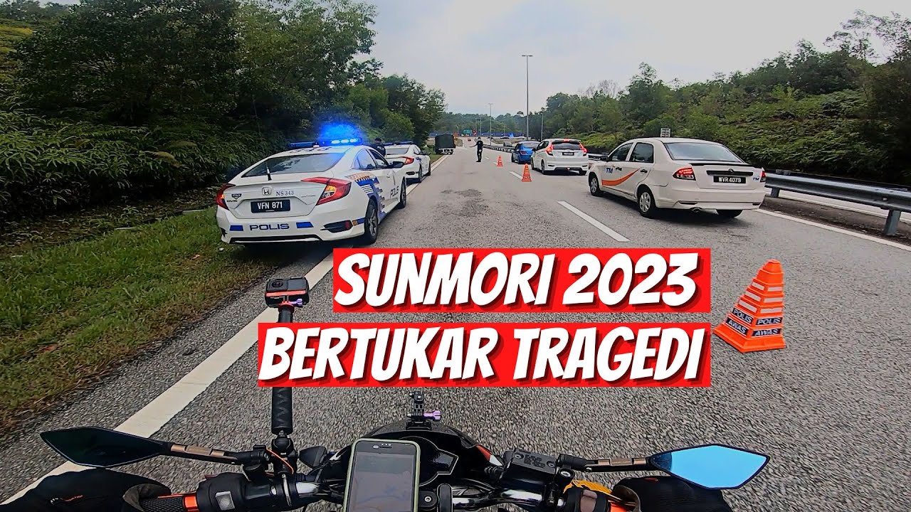 KENA TAHAN ROADBLOCK POLIS/JPJ !!! 😱 | SUNMORI 2023 - YouTube
